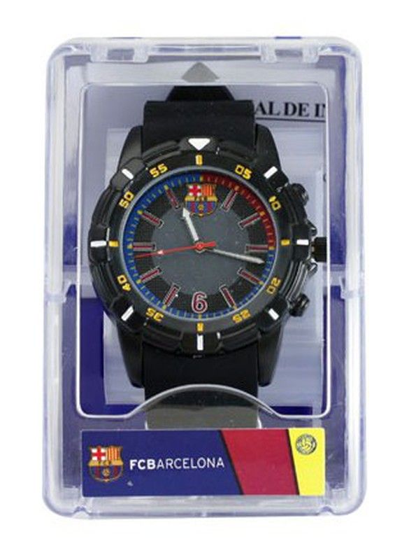 Reloj FC Barcelona Hombre 7001364 Negro Sport — Joyeriacanovas