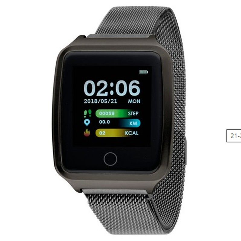 Reloj Nowley Smartwatch 21-2028-0-2 Acero Esterilla Negro — Joyeriacanovas